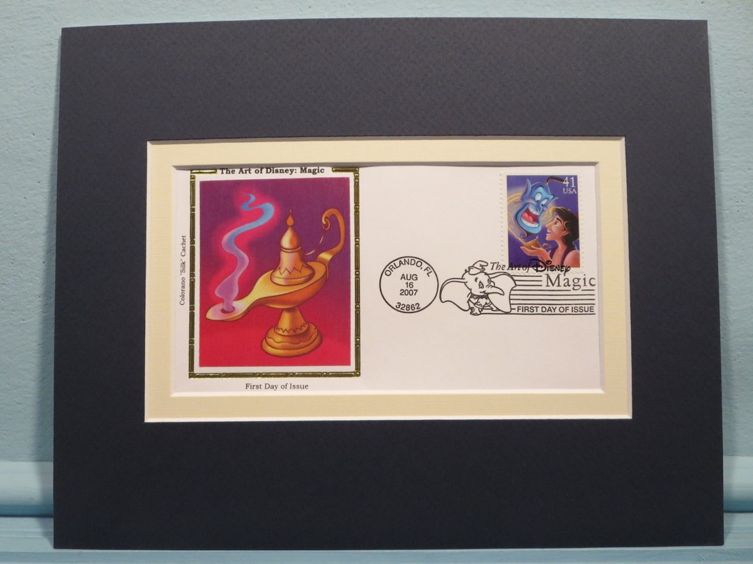 Walt Disney's "aladdin" Featuring Jasmine and First Day Cover of Its ...