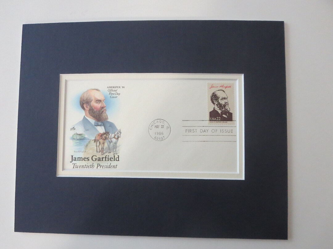 President James Garfield and the Election of 1880 & First Day Cover of ...