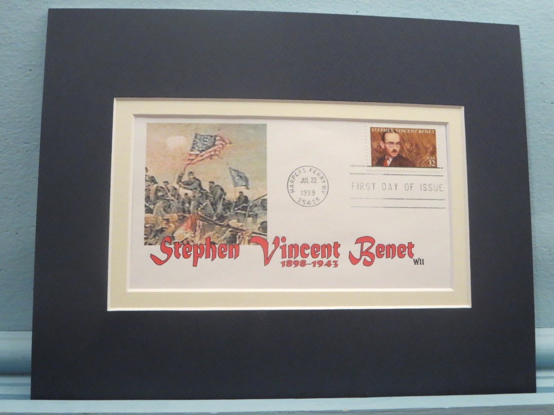 Stephen Vincent Benet American Poet of the Civil War Poem - Etsy