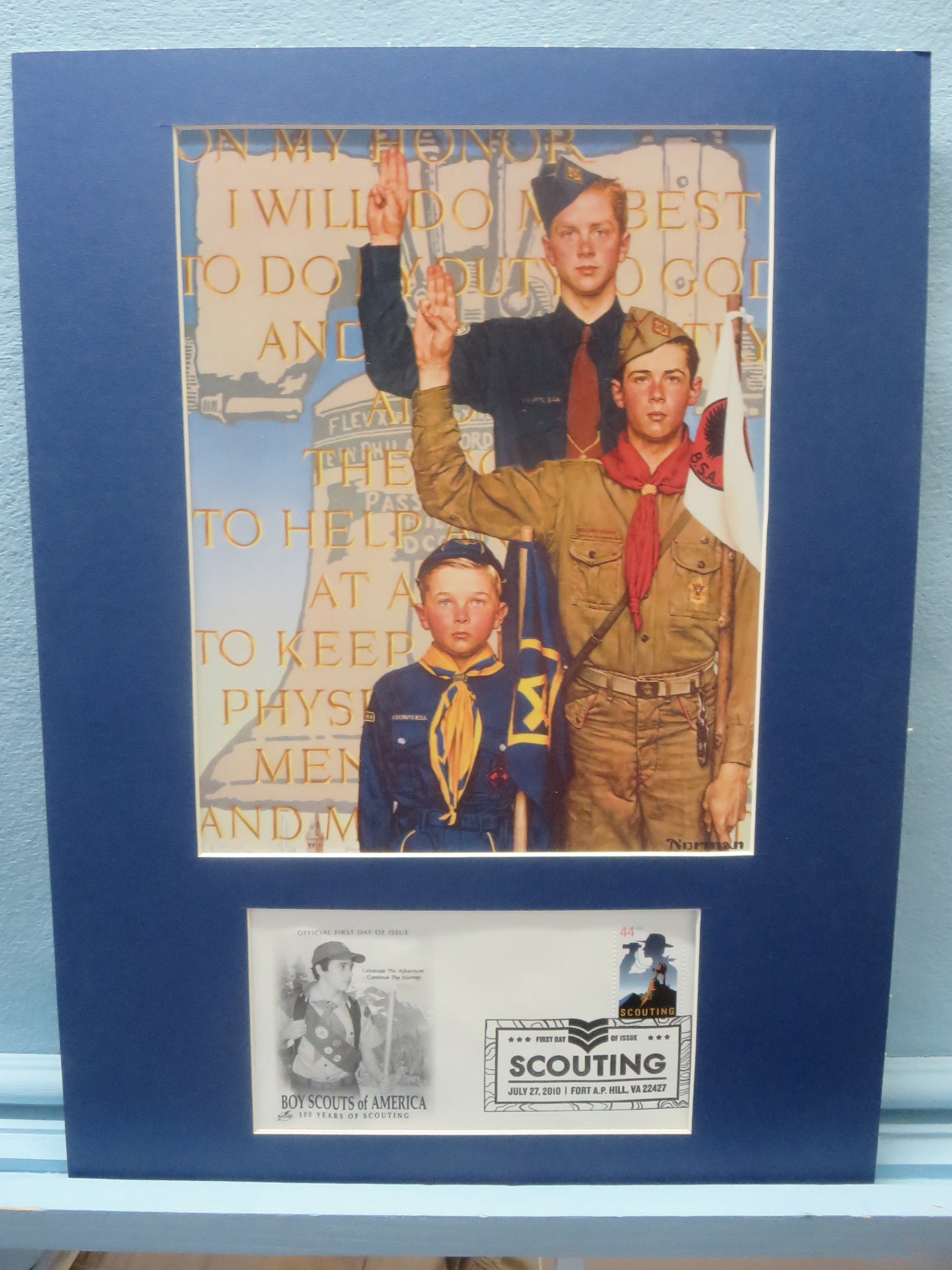 Norman Rockwell Cub Scouts