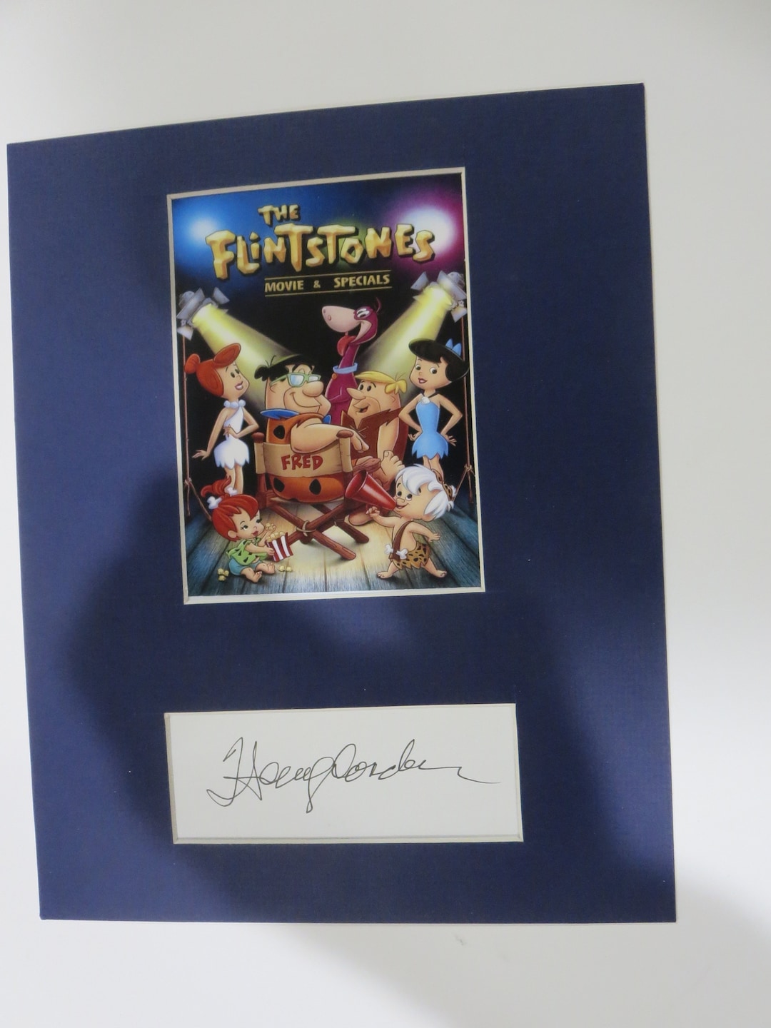 The Flintstones and Henry Corden Autograph as the Voice of Fred ...