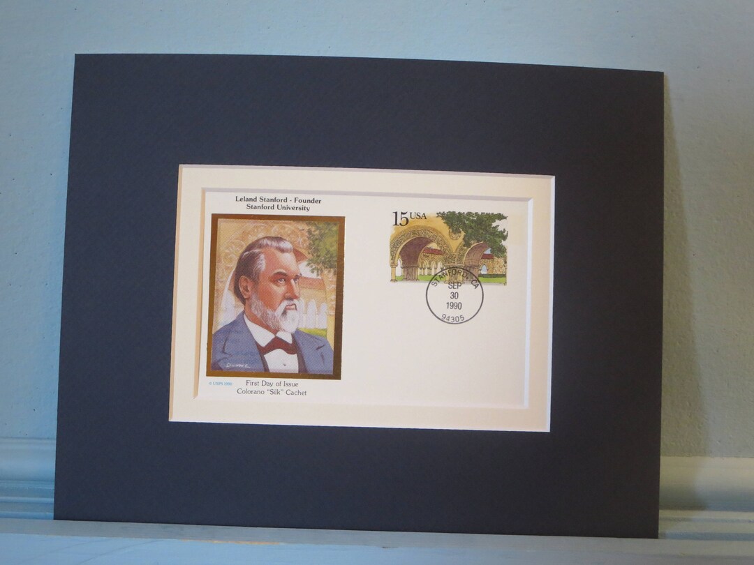 Stanford University Founded in 1885 & the First Day Cover of Its Own ...