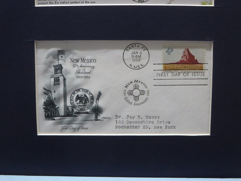 Honoring New Mexico and Its State Capitol Santa Fe & First | Etsy