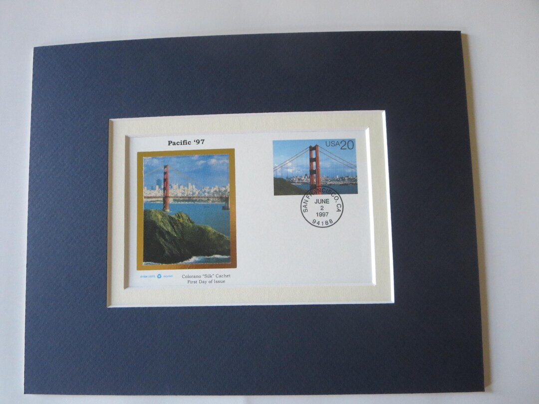 San Francisco - the Golden Gate Bridge & First Day Cover of Its Own ...
