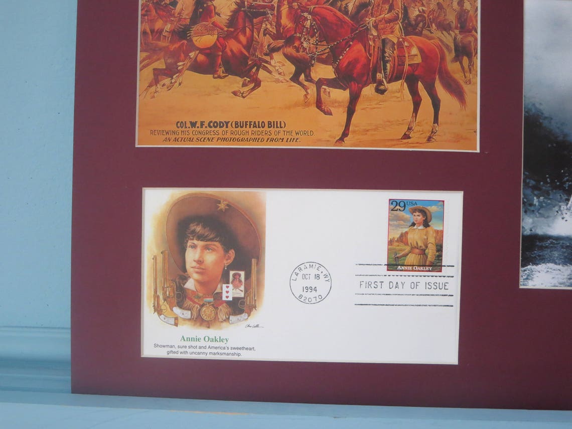 Sharpshooter Annie Oakley and Buffalo Bill's Wild West - Etsy