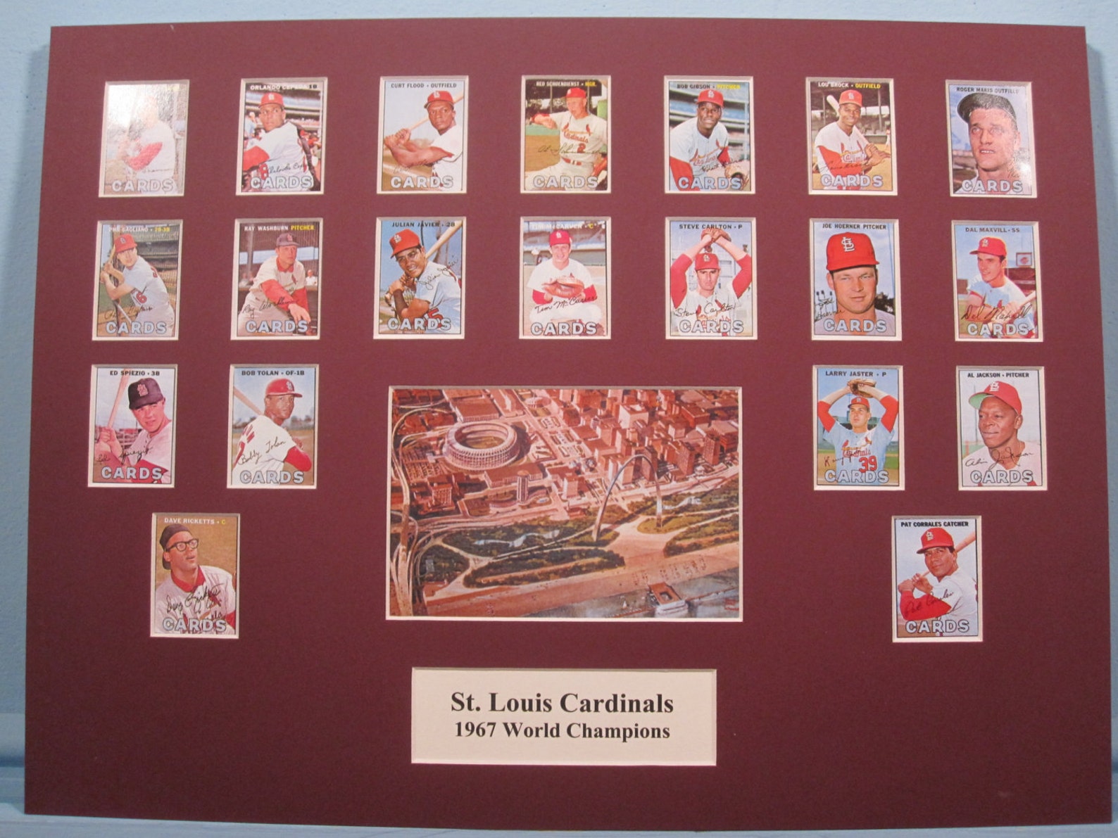 Honoring the St. Louis Cardinals 1967 World Series Champions - Etsy