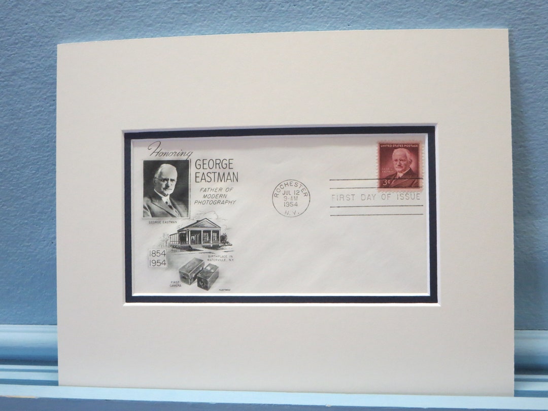 Eastman Kodak Develops the Brownie Camera and the First Day Cover of ...