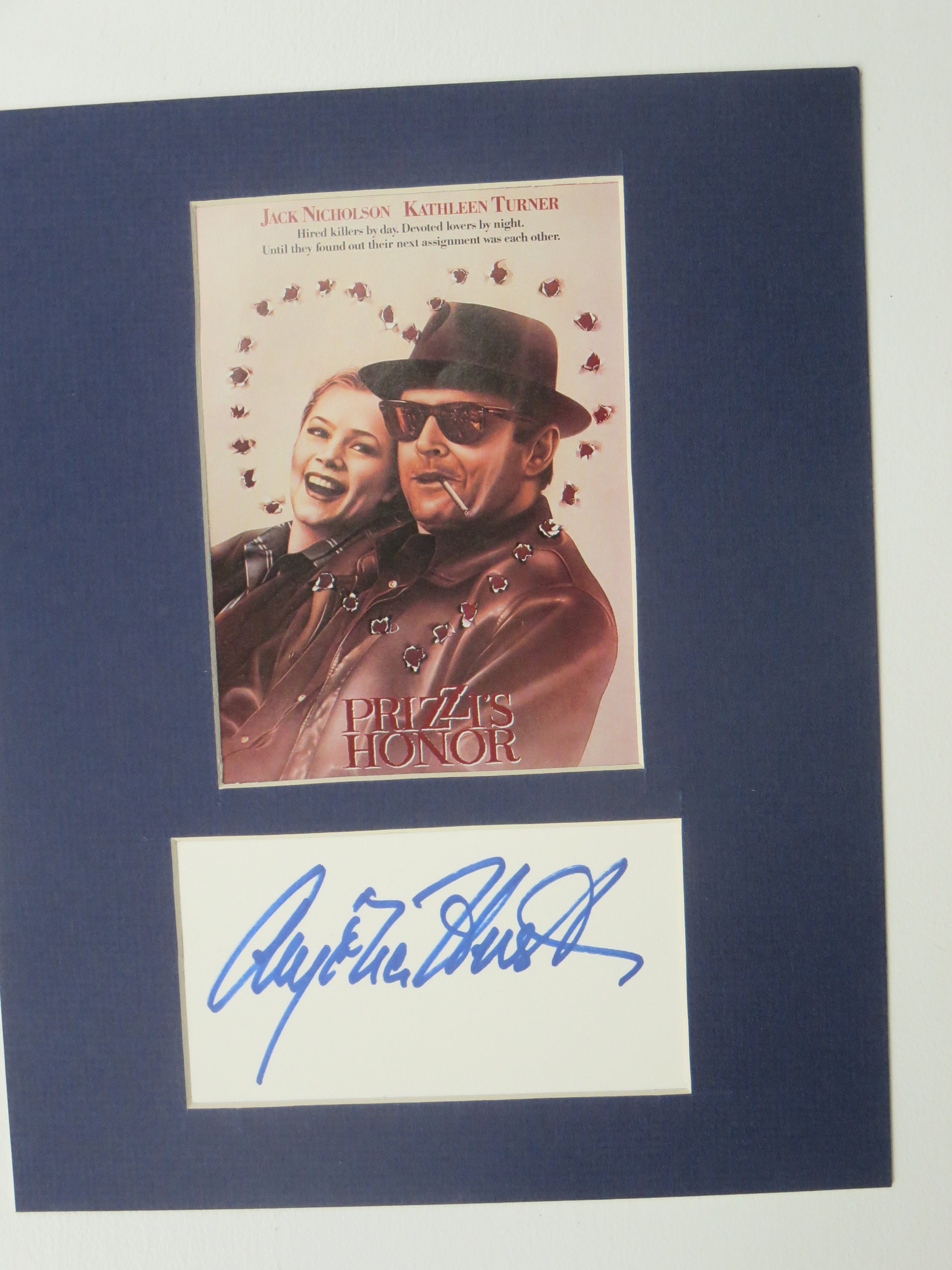 Jack Nicholson Joker Heath Ledger Autograph