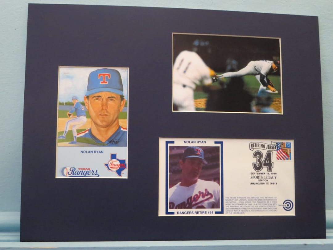Nolan Ryan Wins His 300th Game as a Texas Ranger & Commemorative Cover ...