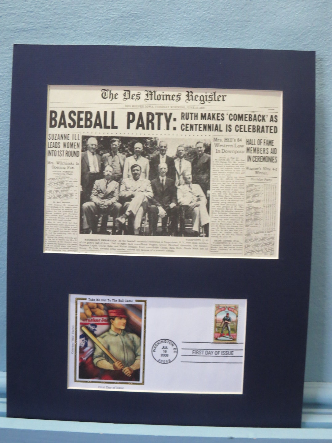 The 100th Anniversary of Baseball and the Establishment of the Baseball ...