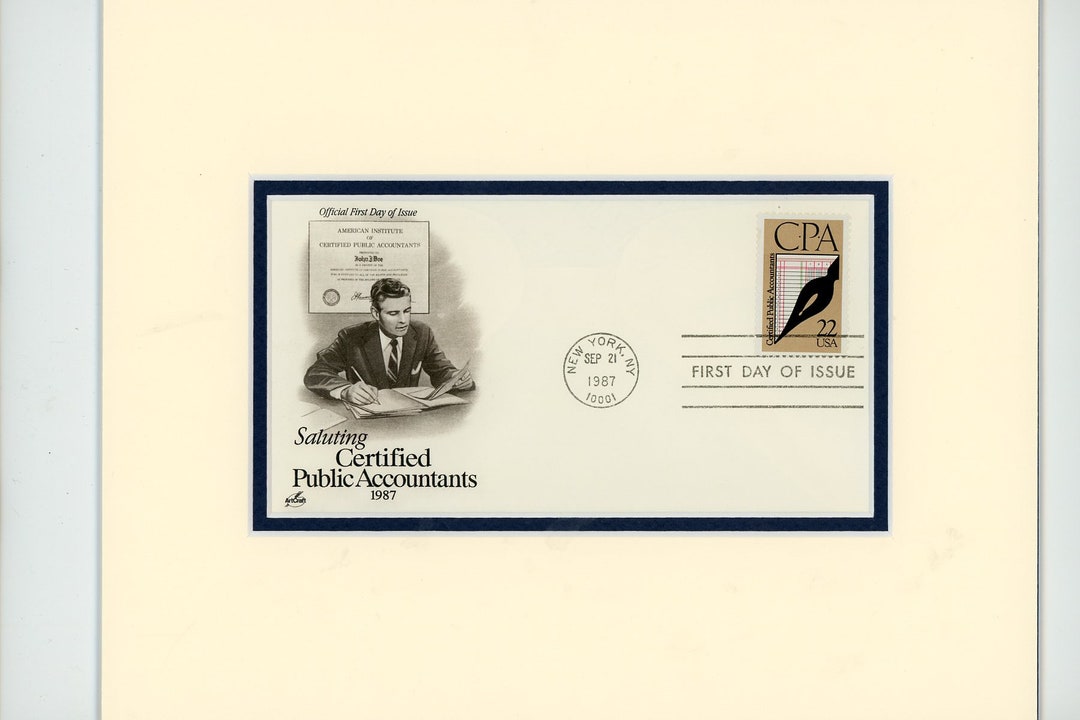 CPA Certified Public Accountant & the First Day Cover of Their Own ...