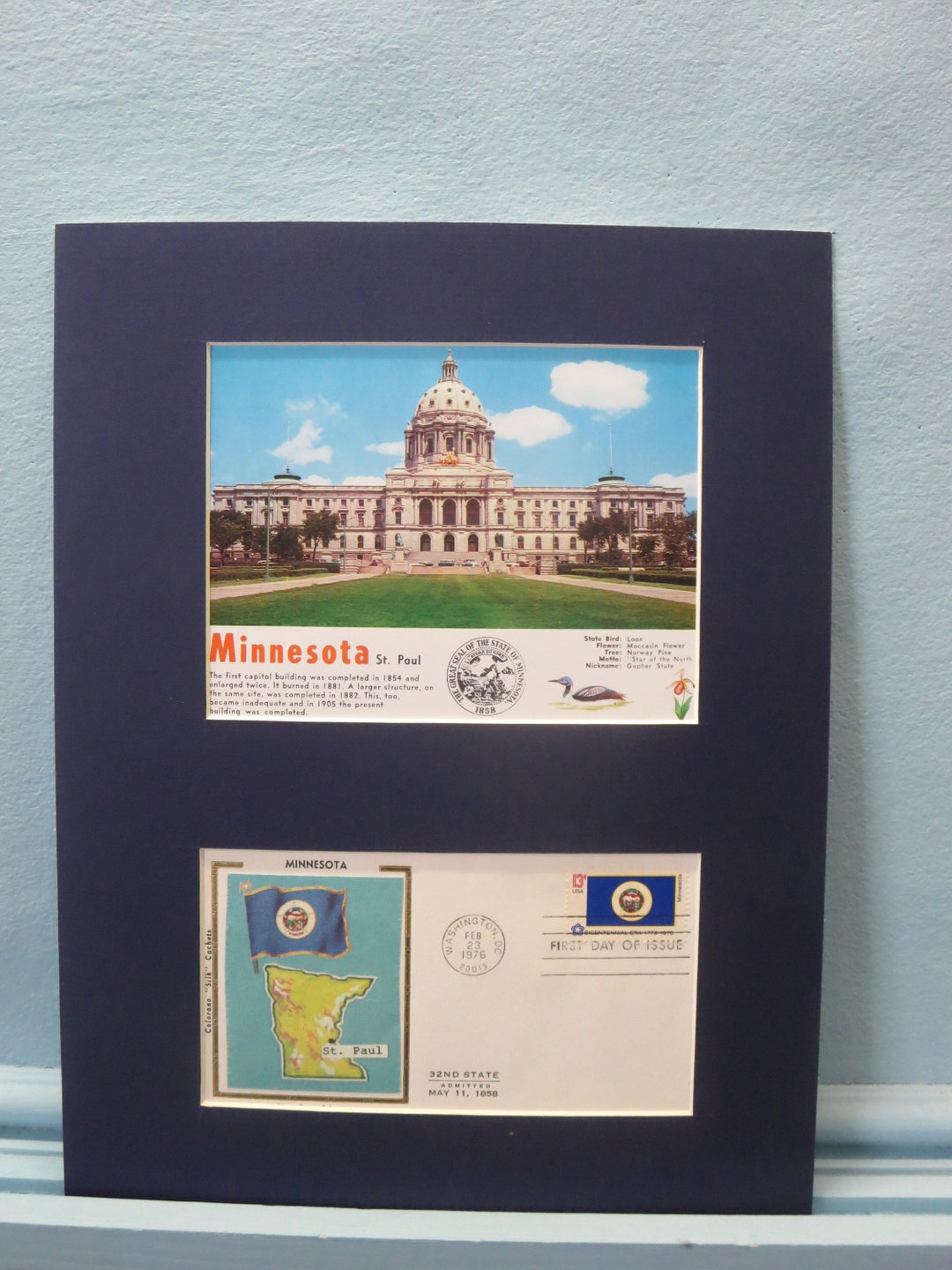 Honoring Minnesota and Its State Capitol at St. Paul & First Day Cover ...