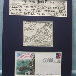 Operation Overlord D-day the Invasion of Normandy Led by - Etsy