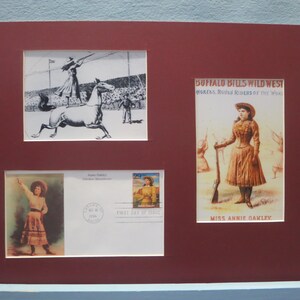 Sharpshooter Annie Oakley and Buffalo Bill's Wild West - Etsy