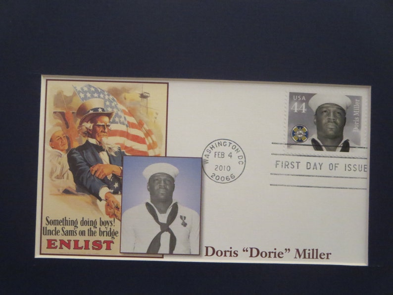 World War II - Doris "dorie" Miller Wins the Navy Cross at Pearl Harbor ...