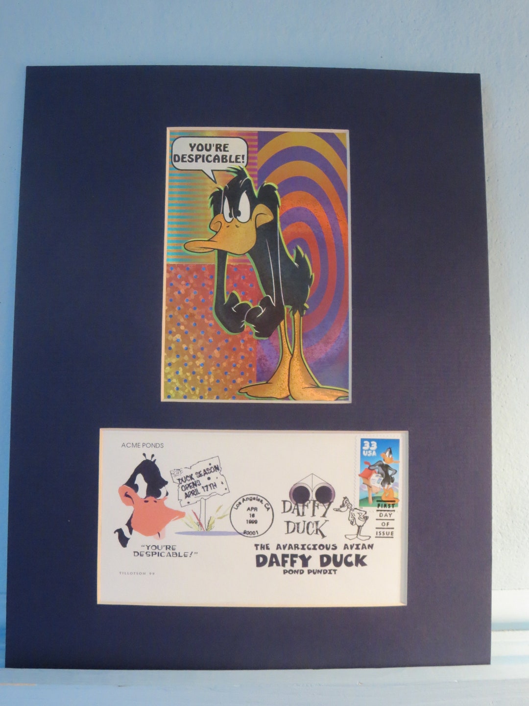 Warner Brothers - Saluting Daffy Duck & First Day Cover of His Own ...