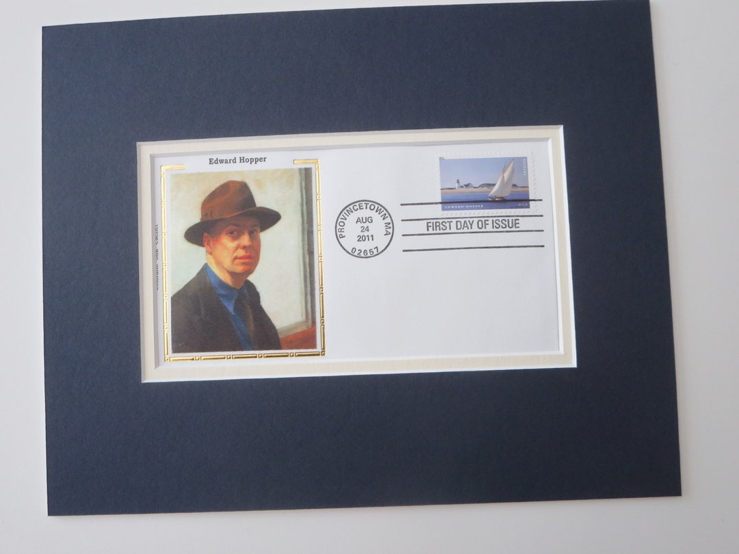 Artist Edward Hopper and American Realism Art & First Day Cover 0f His ...