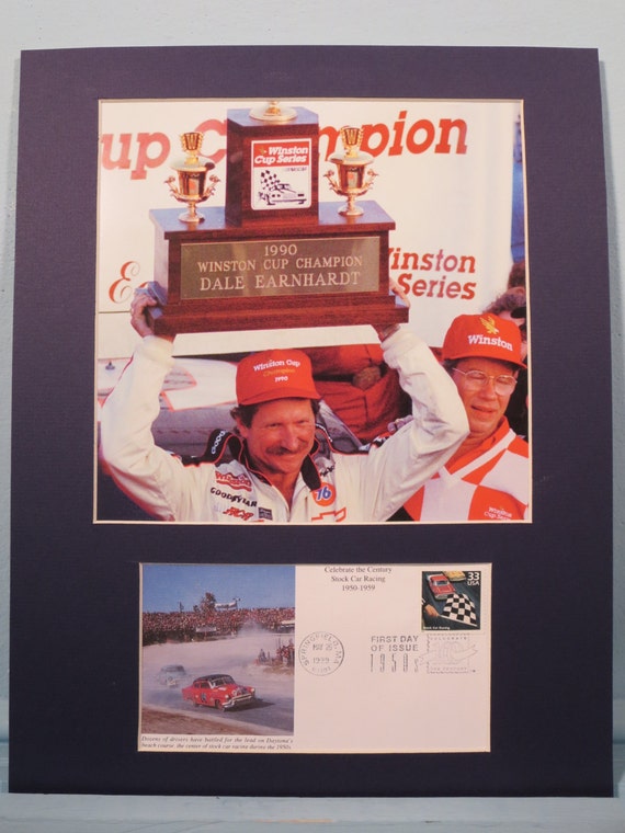 Dale Earnhardt Wins the 1990 Winston Cup Championship & First | Etsy