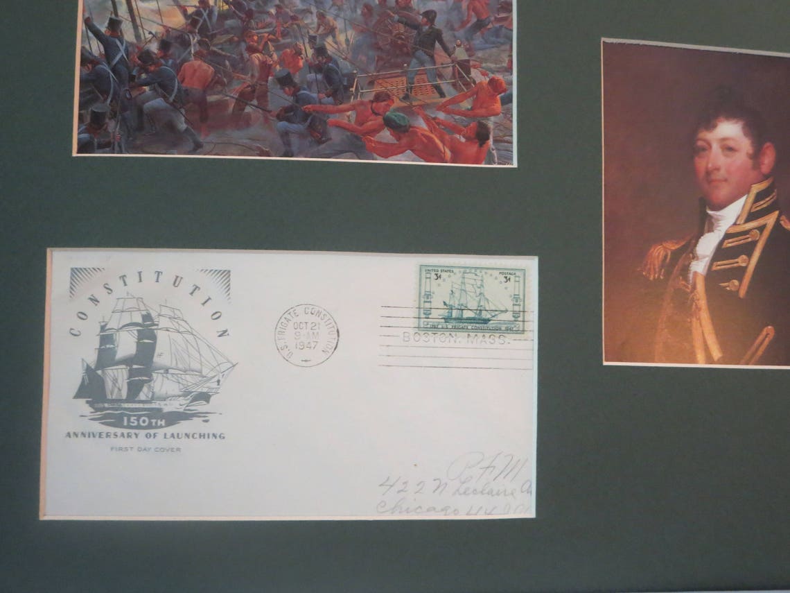 USS Constitution old Ironsides Versus the HMS | Etsy