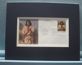 Honoring Geronimo Famed Apache Chief & First Day Cover of His | Etsy