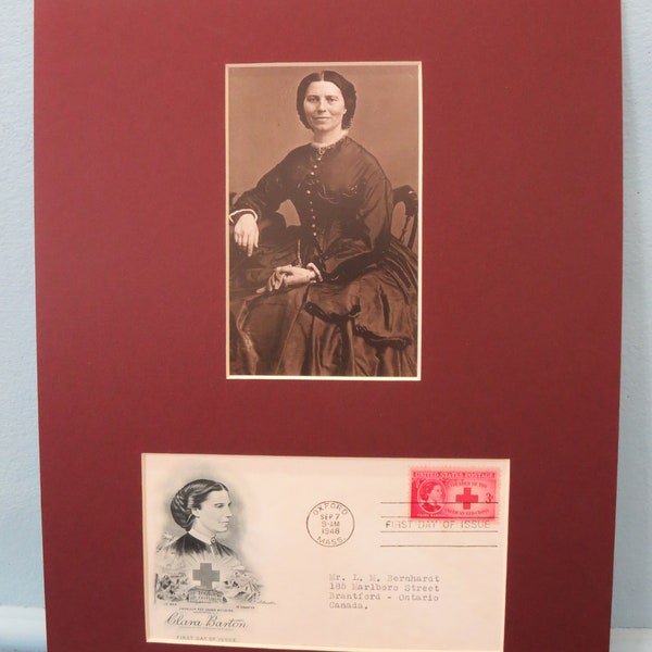 Clara Barton - Etsy