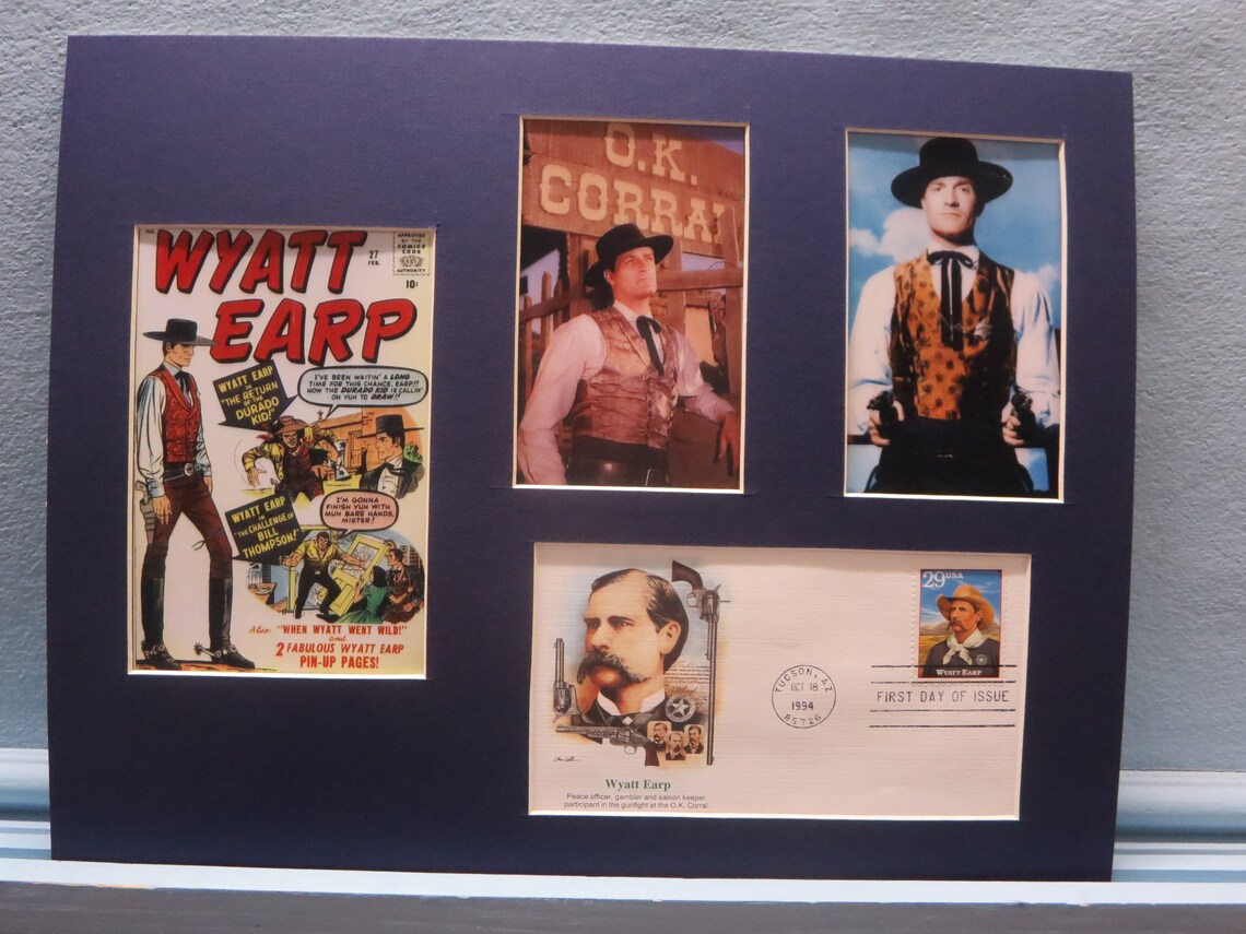 Marshall Wyatt Earp Hero of the Gunfight at the OK Corral - Etsy