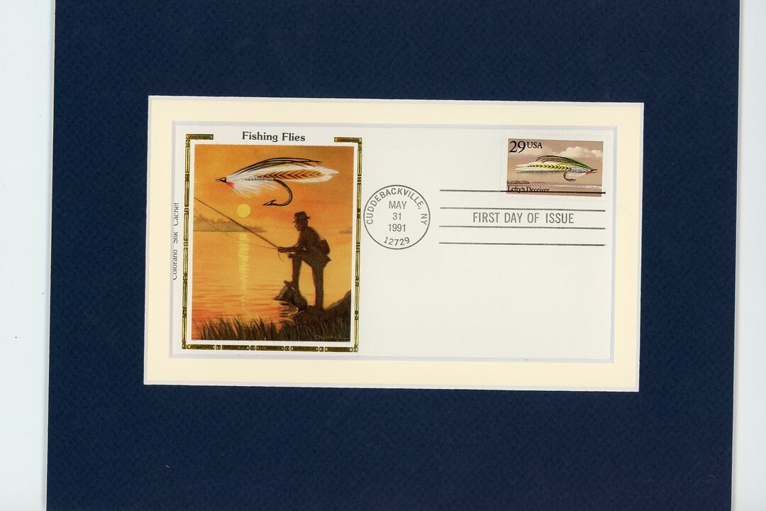 The Art of Fly Fishing - the First Day Cover of the Lefty's Deceiver ...