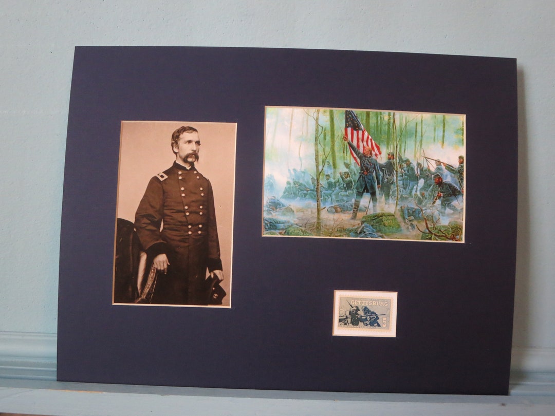 Gettysburg - Joshua Chamberlain Defends Little Round Top Honored by the ...