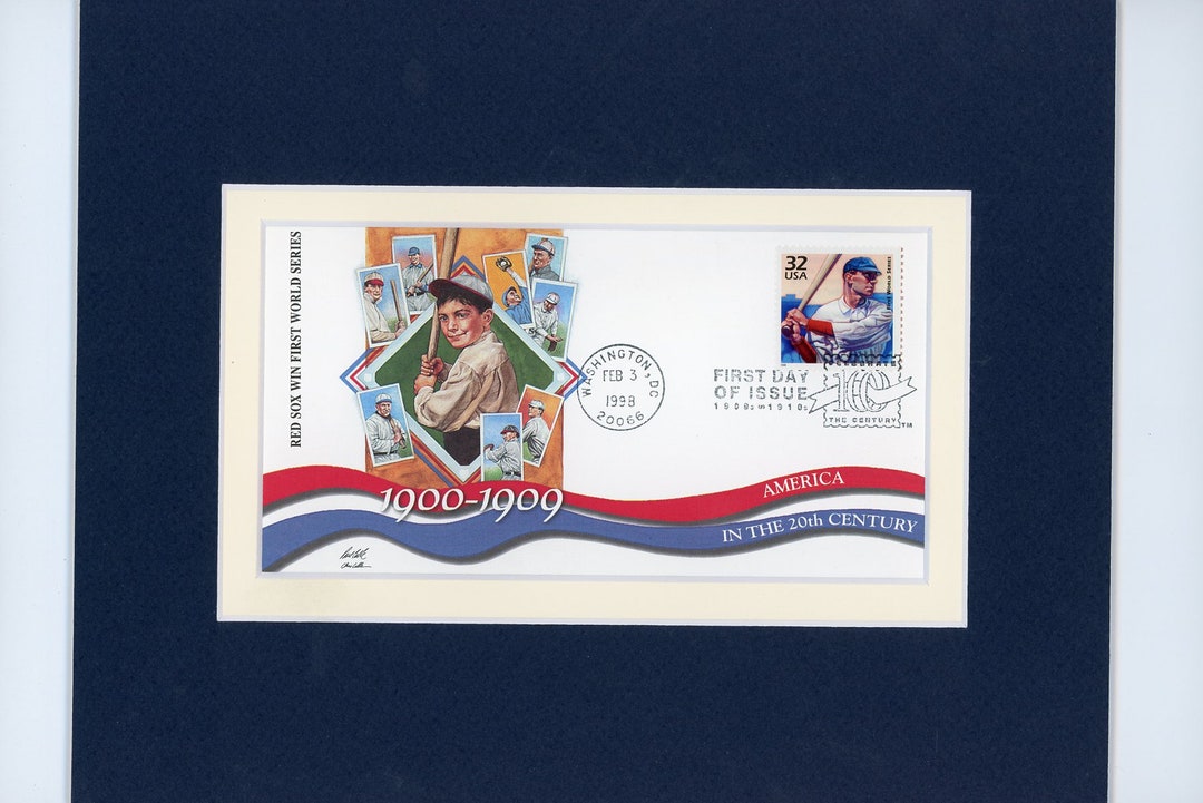 1903 Boston Pilgrims red Sox and Cy Young Win the First - Etsy