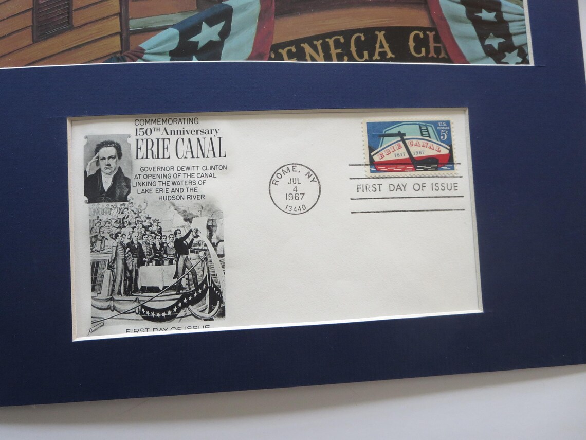 New York State - Dewitt Clinton and the Opening of the Erie Canal ...