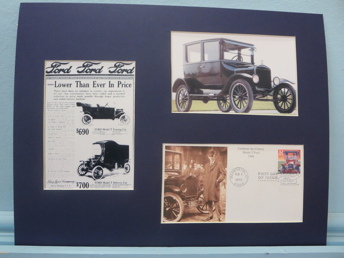 Henry Ford Introduces the Model T Ford and the Assemby Line | Etsy