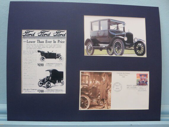 Henry Ford Introduces the Model T Ford and the Assemby Line | Etsy