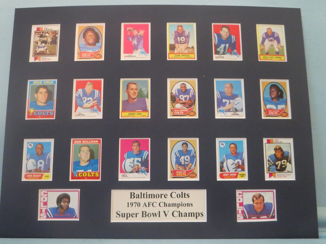 Los Baltimore Colts liderados por Johnny Unitas fueron los Campeones de ...