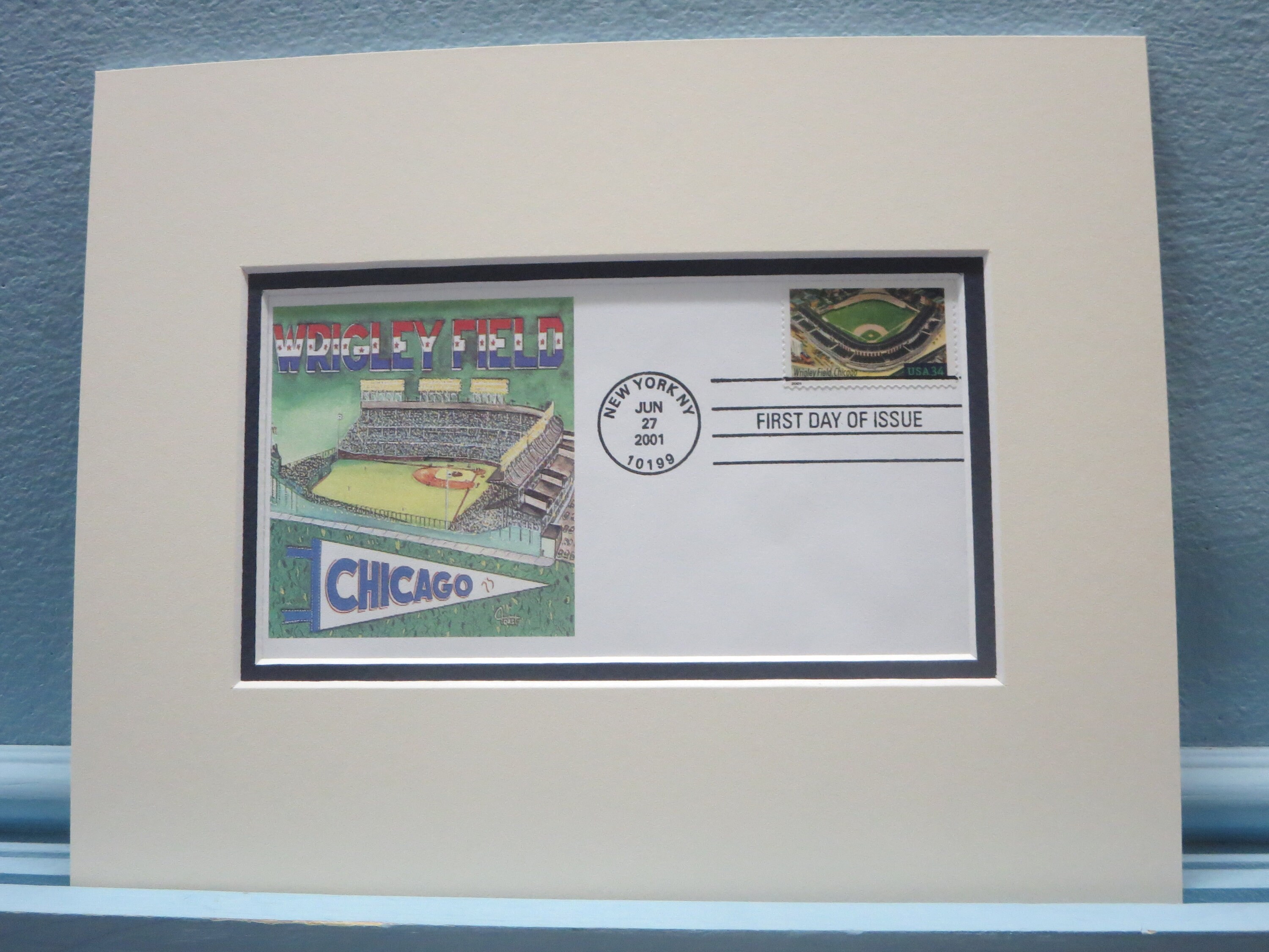 Wrigley Field, Home of the Chicago Cubs & First Day Cover of Its Own ...