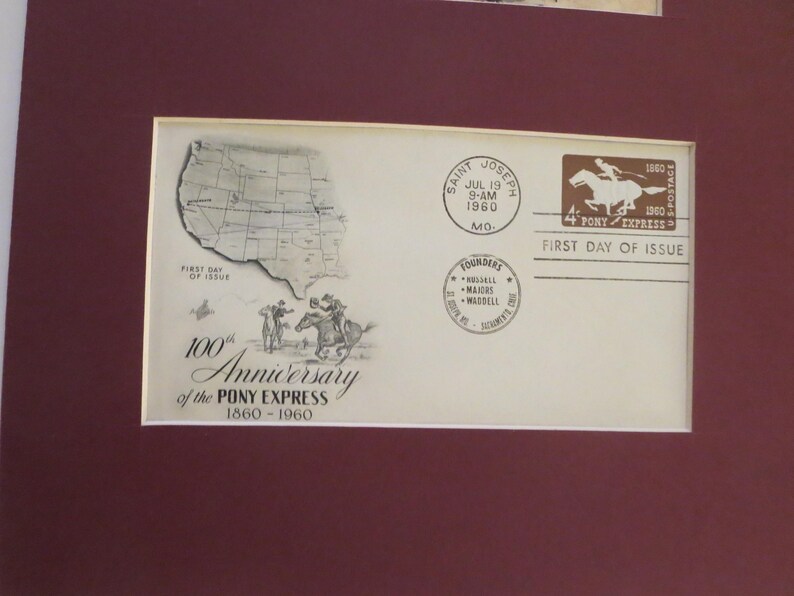 Federic Remington's Painting Honoring the Pony Express & First Day ...