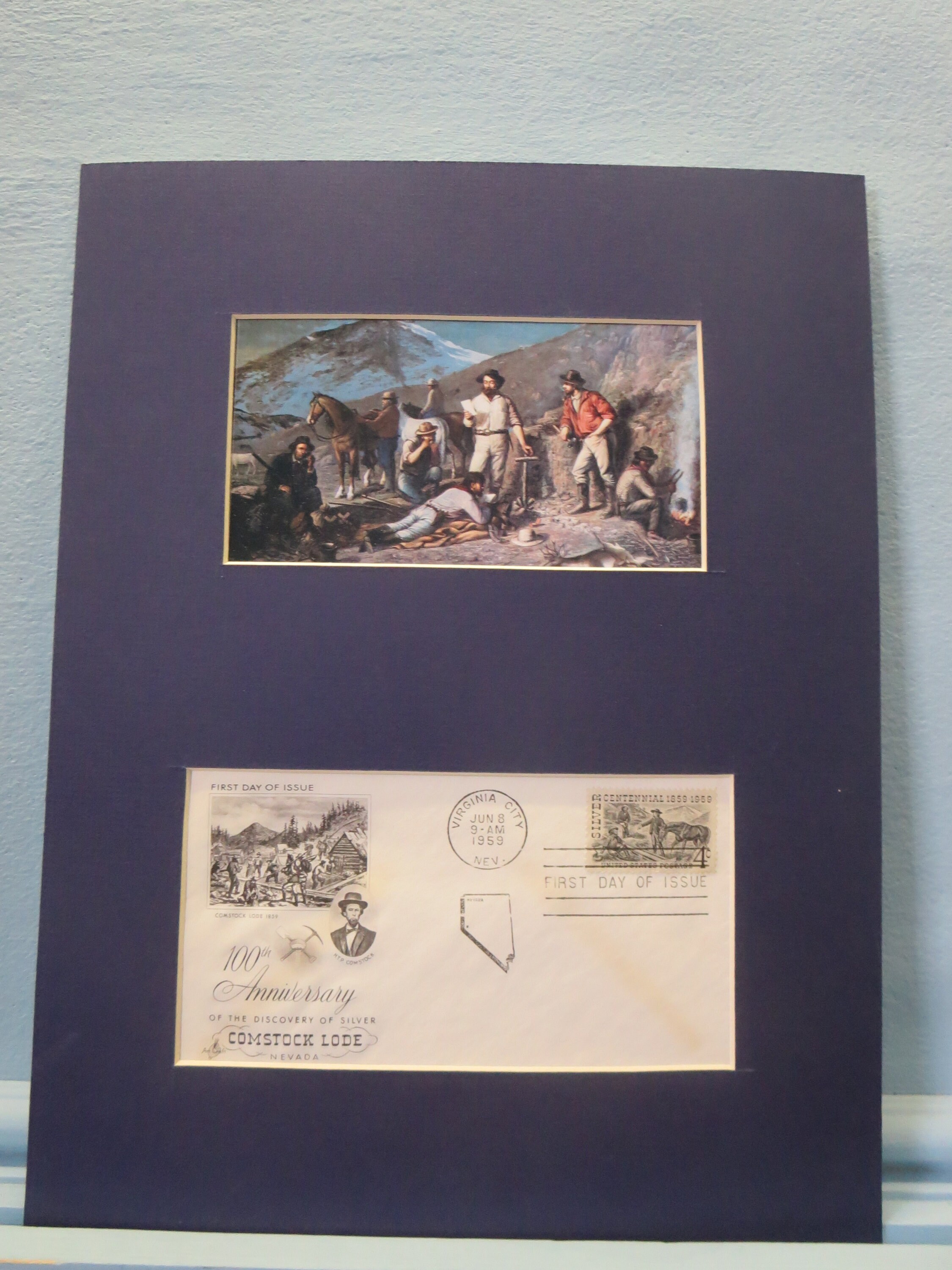 1959 - the Silver Centennial - Discovery of the Comstock Lode & First ...