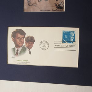Senator Robert F. Kennedy as Potrayed by Norman Rockwell & First Day ...