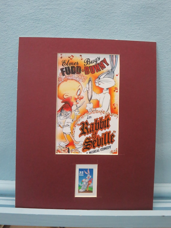 Warner Brothers Cartoon Rabbit of Seville With Bugs Bunny | Etsy