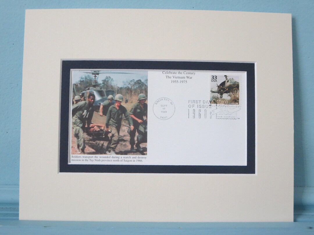 Honoring Vietnam War Veterans & First Day Cover for the Vietnam War - Etsy