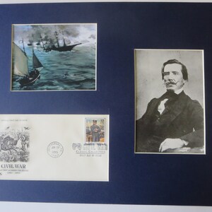 The CSS Alabama Vs.the USS Kearsarge & First Day Cover for Raphael ...