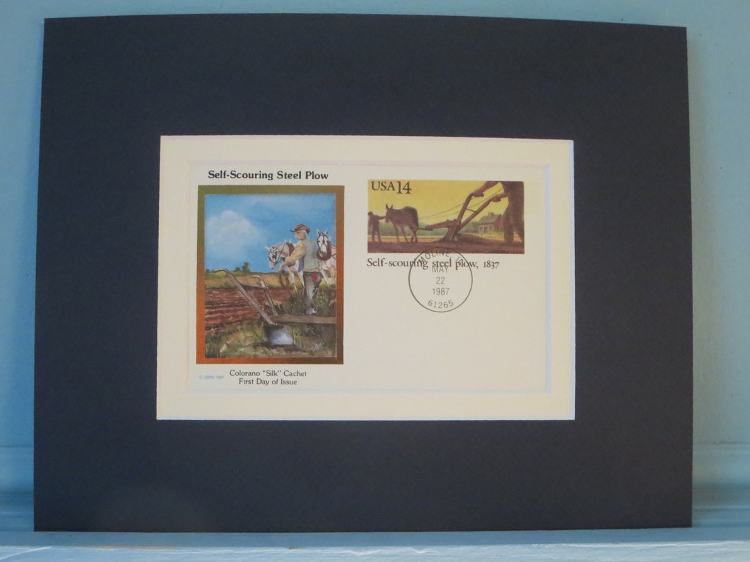 1837 - John Deere Invents the Self-scouring Steel Plow & First Day ...