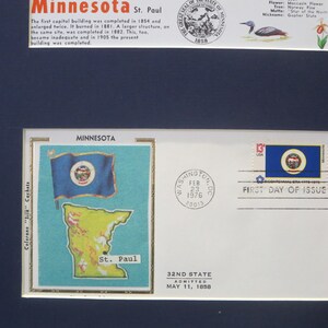 Honoring Minnesota and Its State Capitol at St. Paul & First Day Cover ...