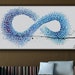 Abstract Painting 55 Infinity Symbol Original Abstract Oil Painting ...
