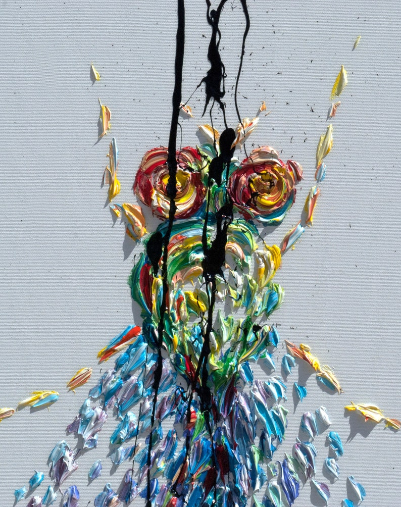 Fly Painting 40 Beautiful Artistic Textured Fly Bug | Etsy