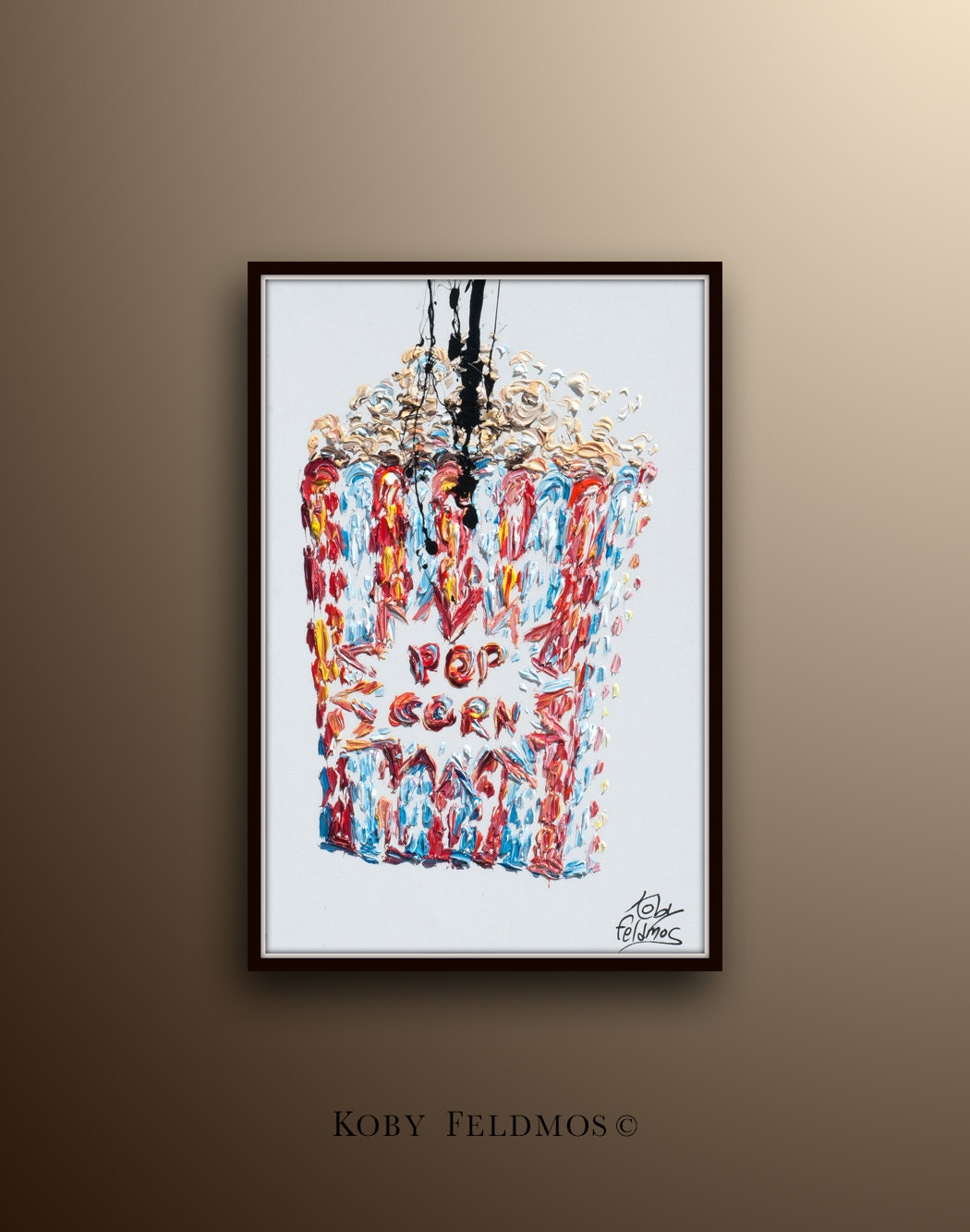 Popcorn POP ART 40 Amazing Pop art style contemporary | Etsy