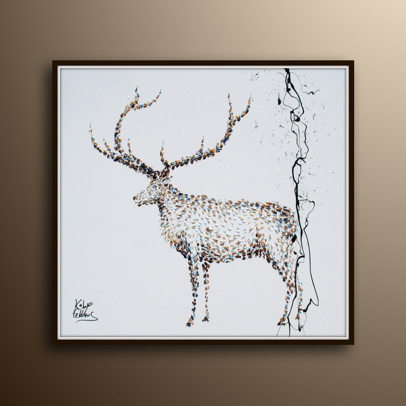 Stag Picture - Etsy