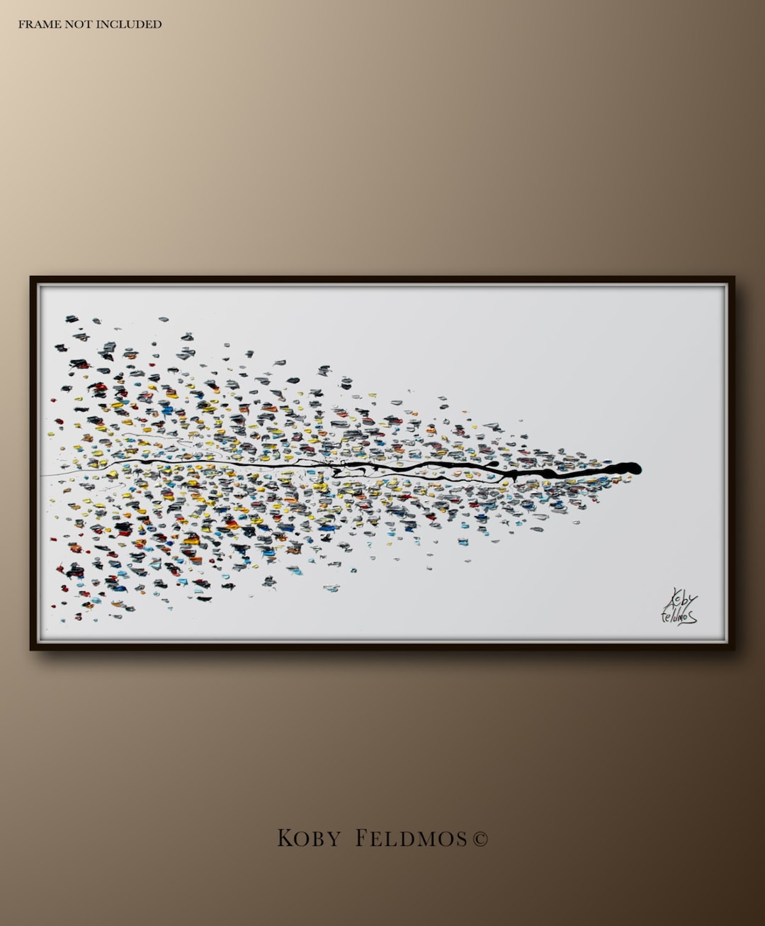 Abstract 55 Motion of Colors Painting Abstract Art Large Painting ...