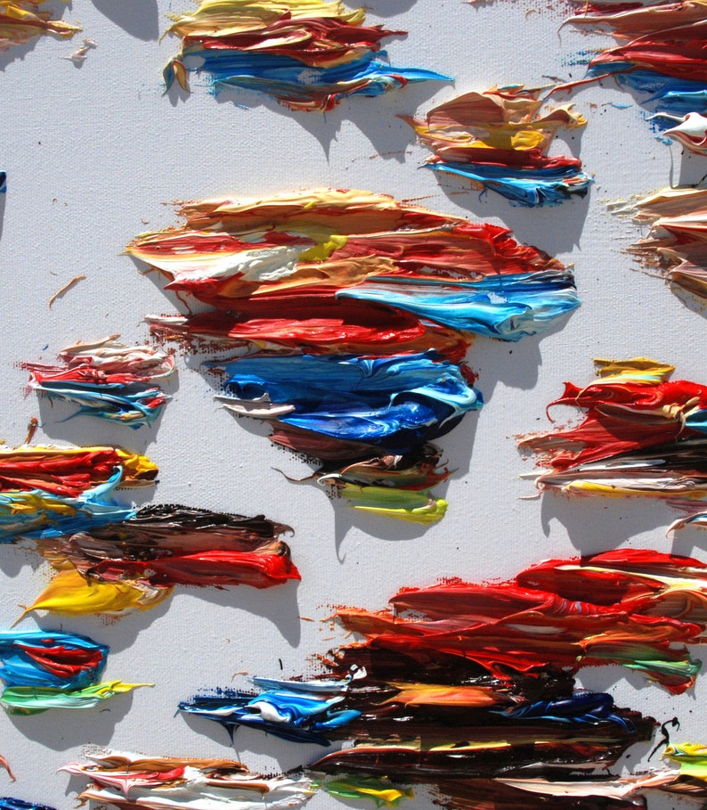 Ocean Split 40 Abstract Painting Original Oil Painting - Etsy