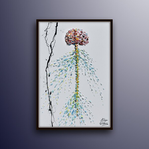 Spine With Nerves Art - Etsy