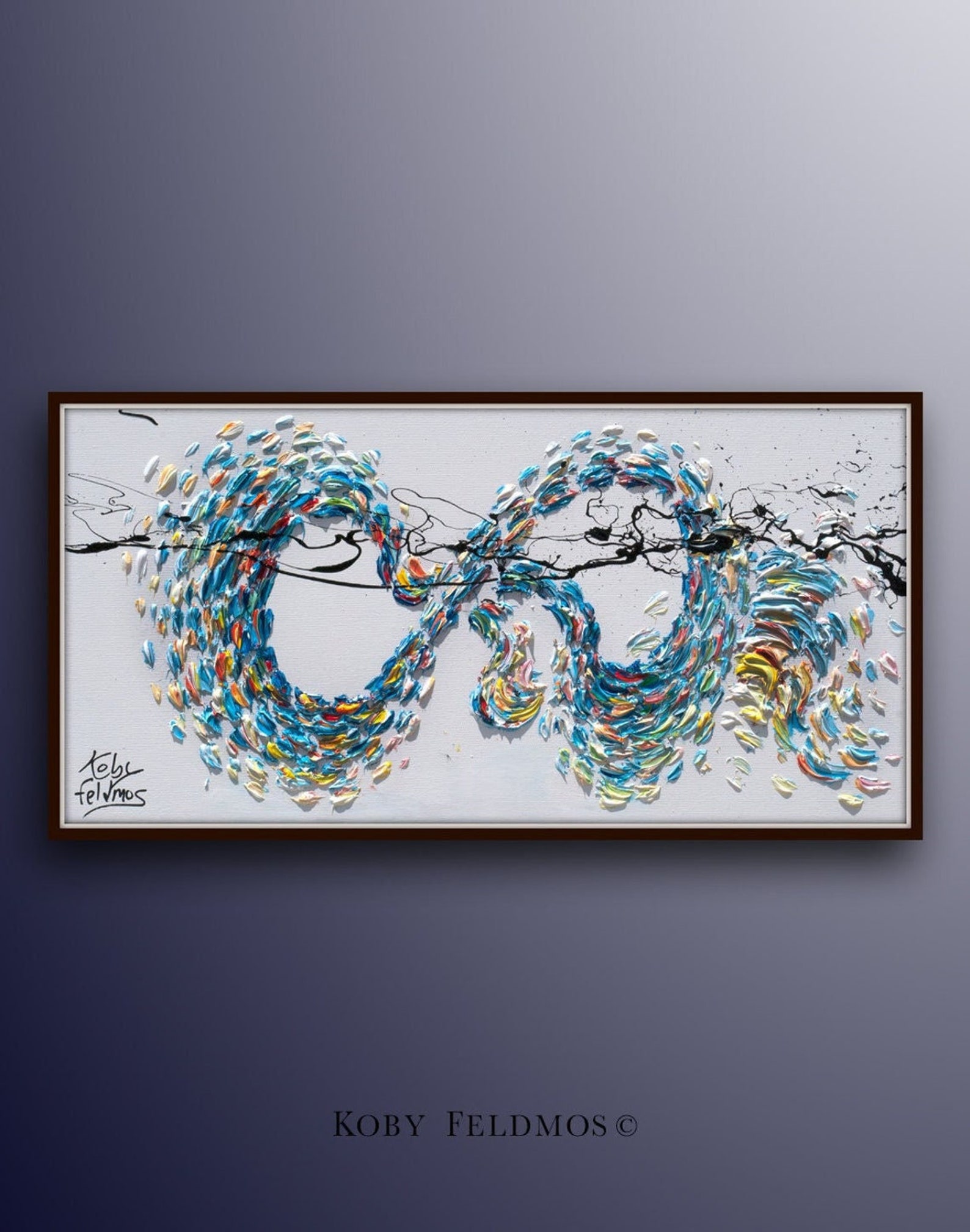 Infinity Painting 55 Beautiful Original Oil Painting on - Etsy Canada